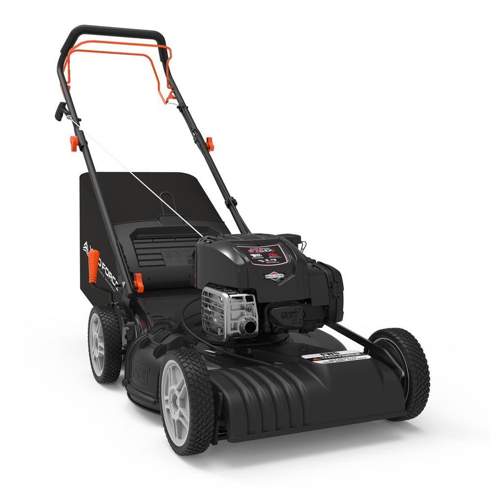 YARD FORCE 21 in. 150cc Briggs & Stratton Just Check and Add Self ...