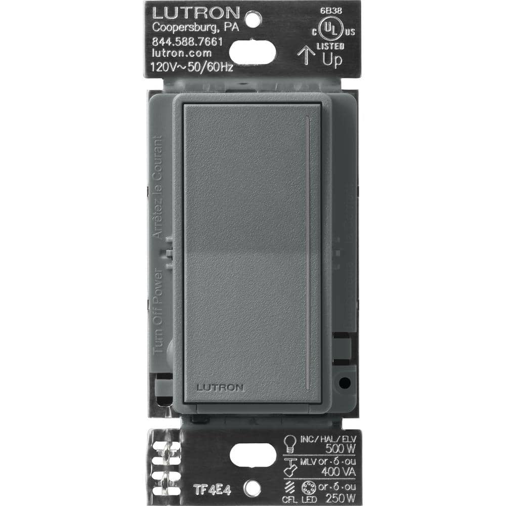 Lutron Sunnata Pro LED+ Touch Dimmer Switch, for 500W ELV/MLV, 250W LED ...