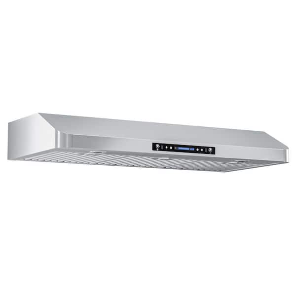 Streamline 30 in. 406 CFM Gattola Ducted Under Cabinet Range Hood in ...