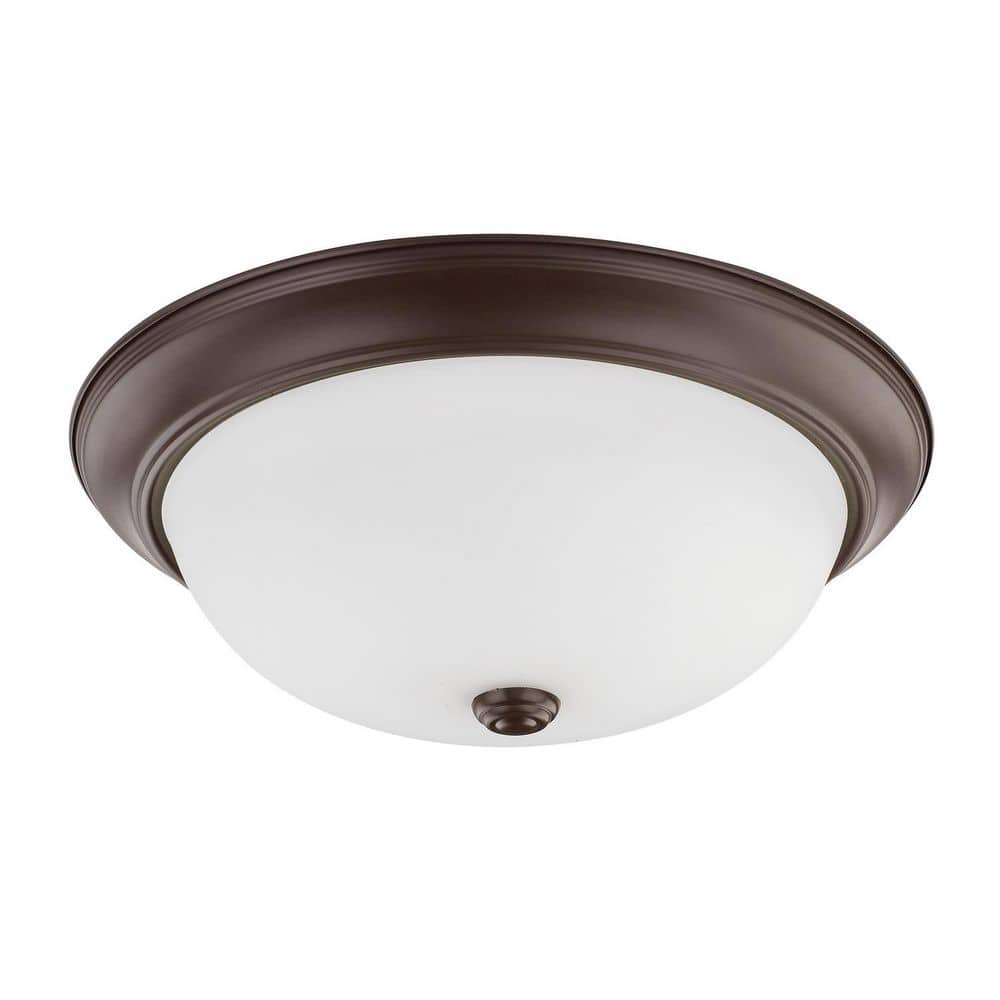Capital Lighting Fixture Company Bates 15 in. 3-Light Dome Brushed ...