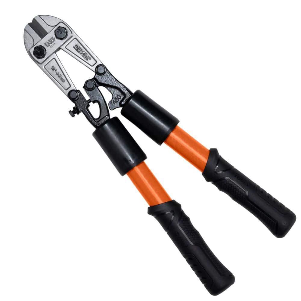 Klein Tools Bolt Cutter, Fiberglass Handle, 24-1/2-Inch 63124 - The ...