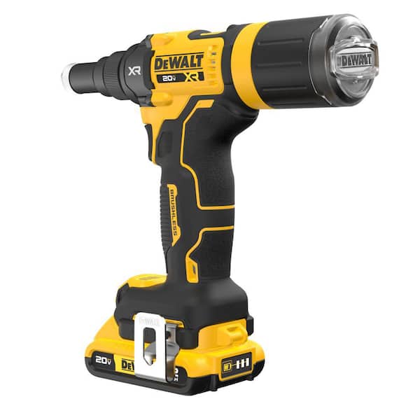 DEWALT 20V MAX XR Lithium-Ion Brushless Cordless 3/16 in. Rivet Tool ...