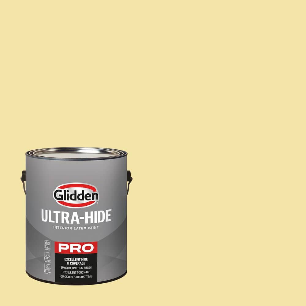 Glidden Ultra-Hide 1 gal. PPG1214-4 Butterfly Bush Ultra Flat Interior ...