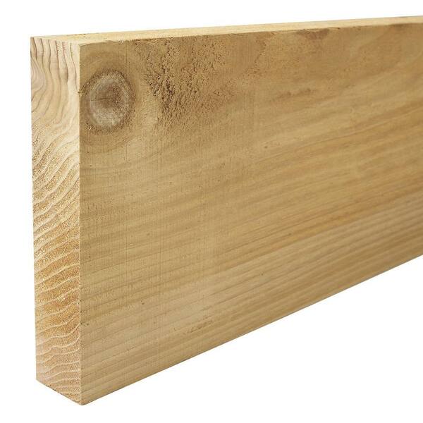 2 in. x 8 in. x 10 ft. Standard/Better Rough Green Western Red Cedar ...