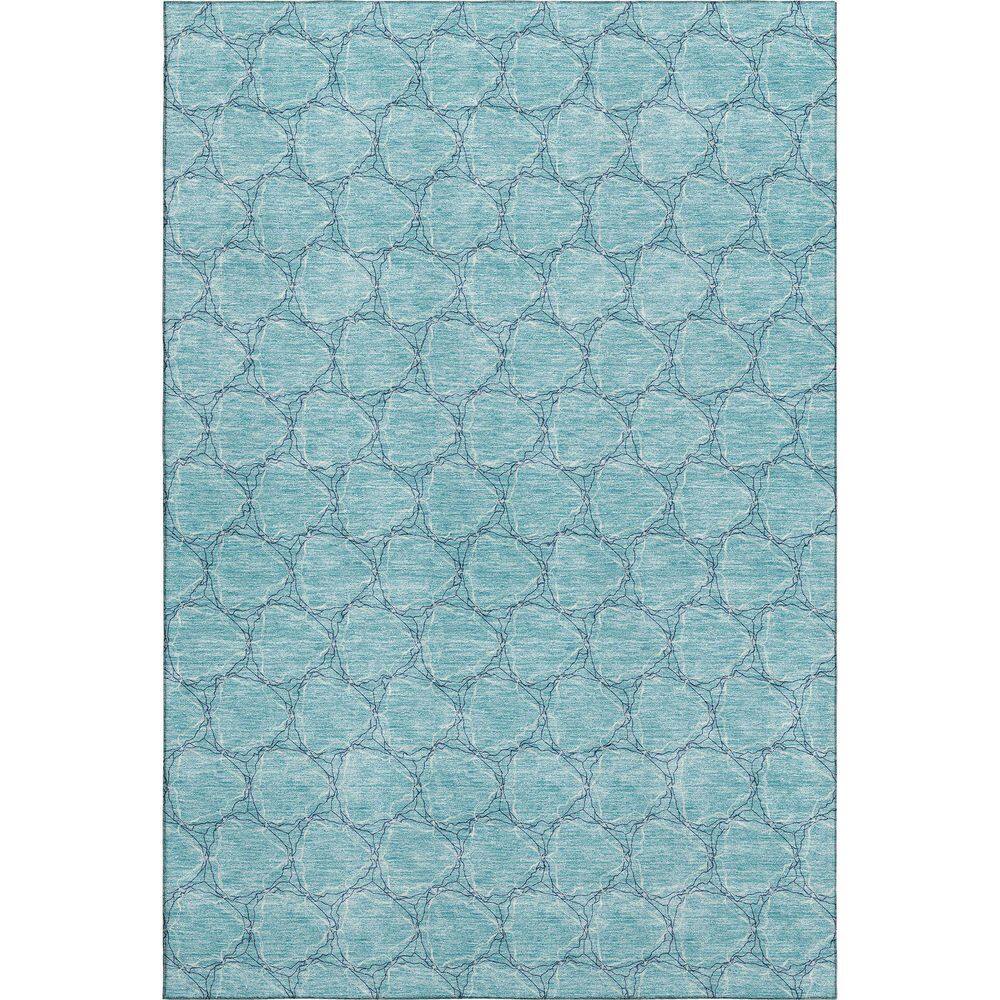 Addison Rugs Mayfield Premium Machine Washable Abstract AMF960 Teal 3 ...