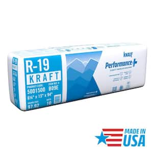 Knauf Insulation R30 Unfaced 16 in. x 48 in. Precut Fiberglass ...