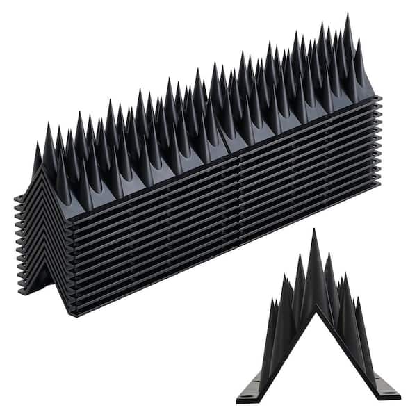 SenQWFa 10.2 in. 10. 3 ft. 1. 97 in. Bird Spikes Deterrent Outdoor ...