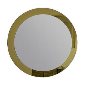 Decor Wonderland 30 in. W x 30 in. H Frameless Round Bathroom Vanity ...