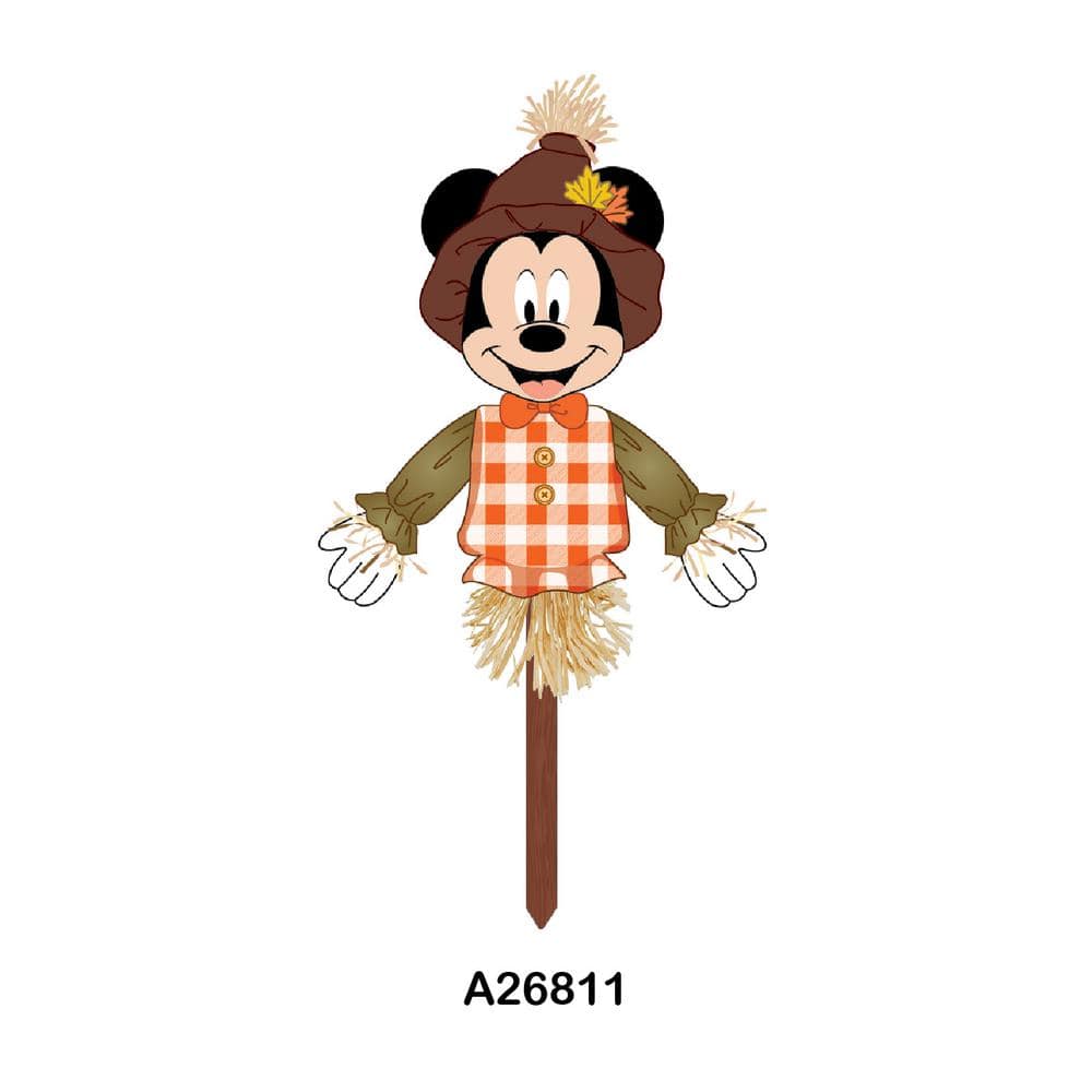 3.5 ft. Mickey Fabric Scarecrow 24RZ26811 - The Home Depot