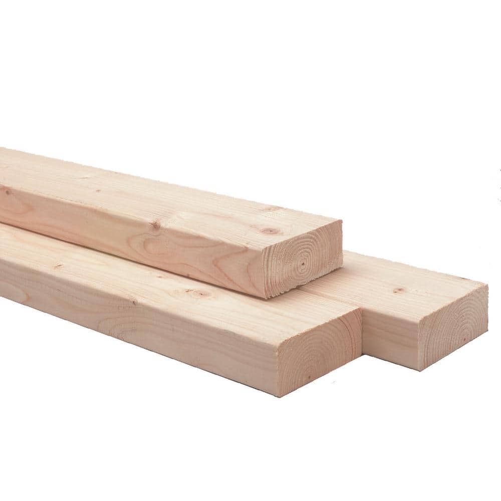 2 in. x 4 in. x 20 ft. # 2 and Better Kiln-Dried Hem-Fir Lumber 0122170 ...