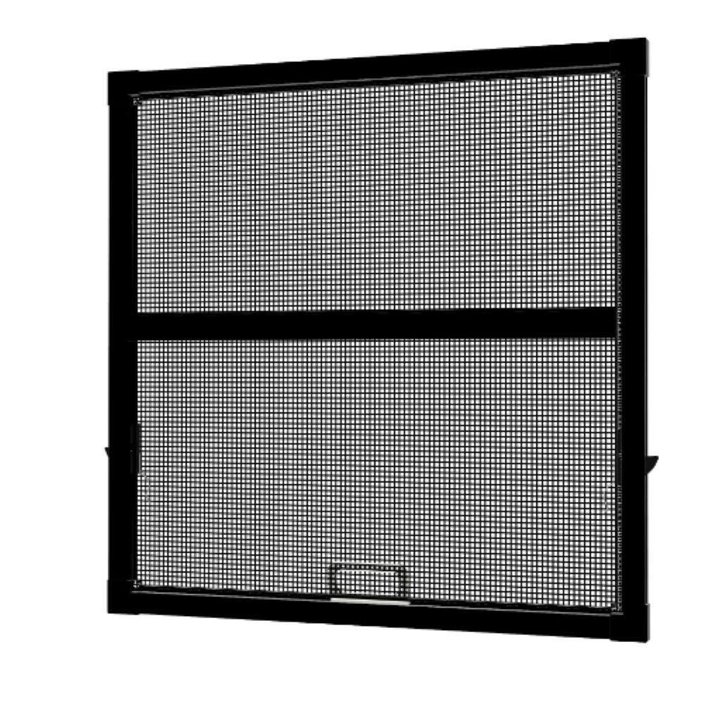 Reviews for RITESCREEN 19.875 in. x 58.8438 in. Black Aluminum Window ...