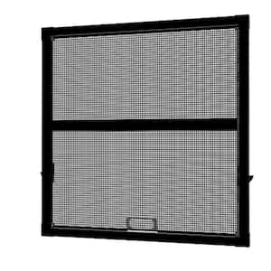 RITESCREEN 31.875 in. x 38.8438 in. Black Aluminum Window Screen ...