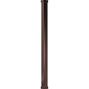 Afco 8 ft.x5-1/2 in. Endura-Aluminum Craftsman Style Column, Square ...