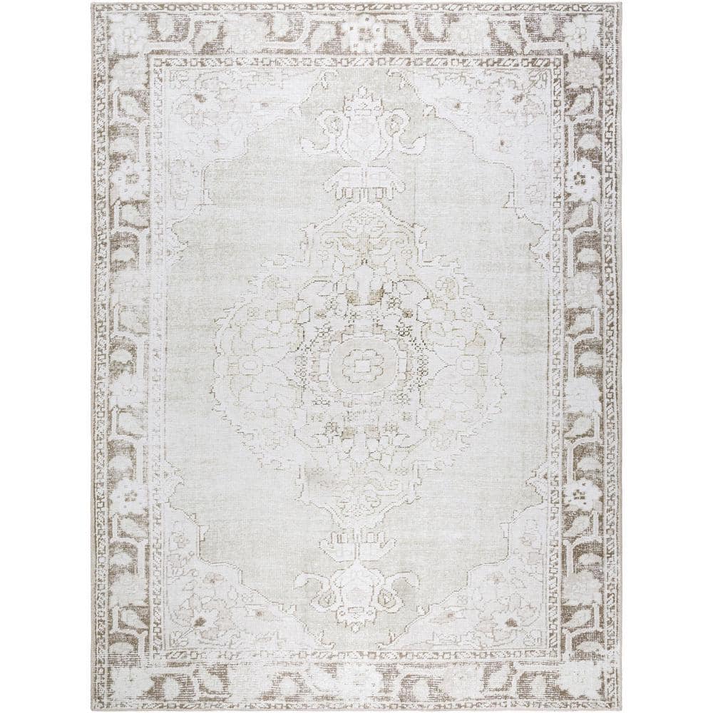 Livabliss Our PNW Home Rainier Light Gray Traditional 9 ft. x 12 ft ...