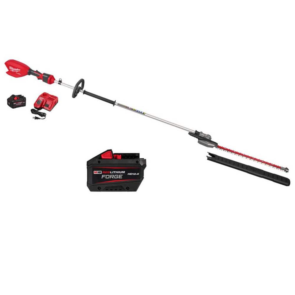Milwaukee M18 FUEL 18V 24 in. Brushless Cordless Battery Extended Pole ...