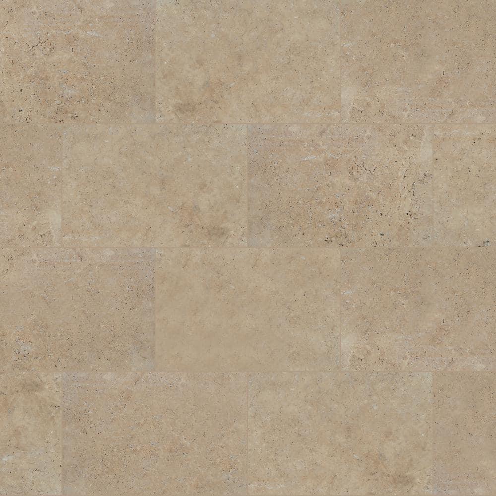 MSI Tuscany Beige 2 cm. x 16 in. x 24 in. Tumbled Travertine Paver Tile ...