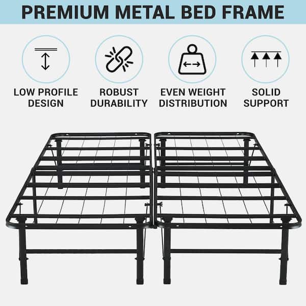 High profile foldable steel bed frame store