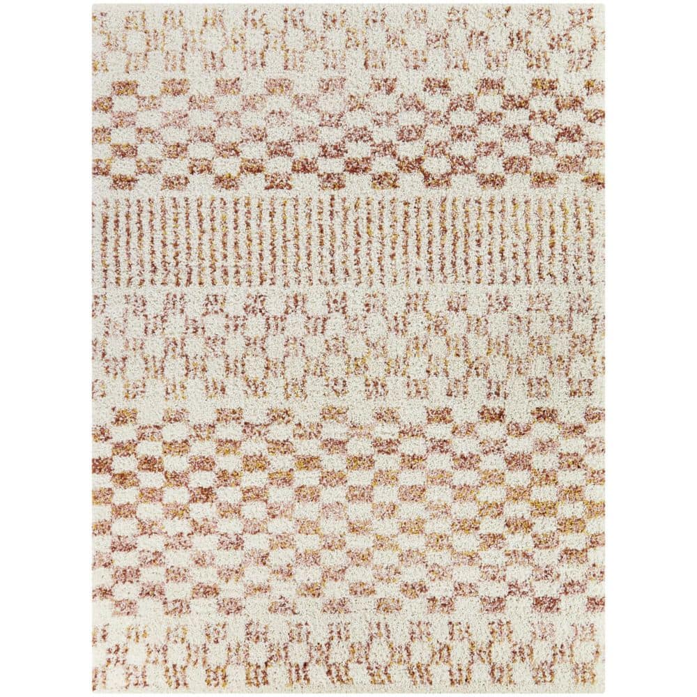 BALTA Mendieta Orange 7 ft. 10 in. x 10 ft. Geometric Area Rug 3098683 ...