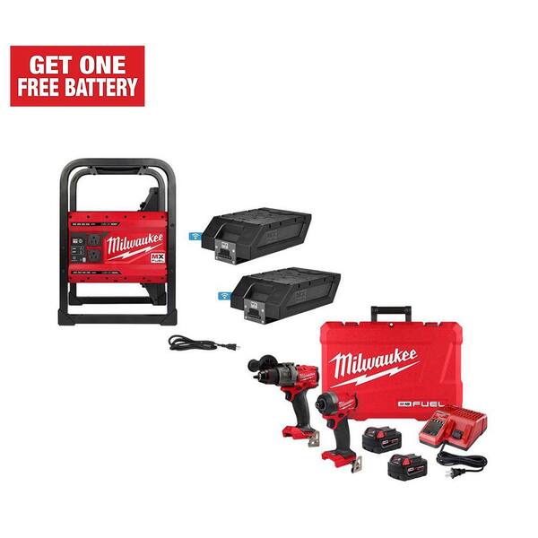 Milwaukee MX FUEL 3600-Watt/1800-Watt Lithium-Ion Battery Powered Push ...