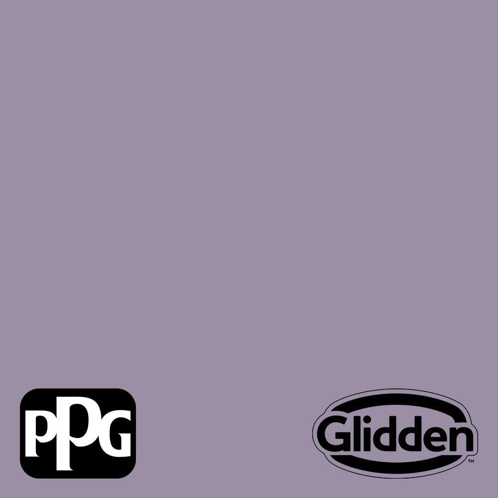 Glidden 8 oz. PPG1174-5 Smoky Grape Satin Interior Paint Sample PPG1174 ...