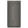 KitchenAid 42 in. 25.5 cu. ft. Countertop Depth Side-by-Side ...