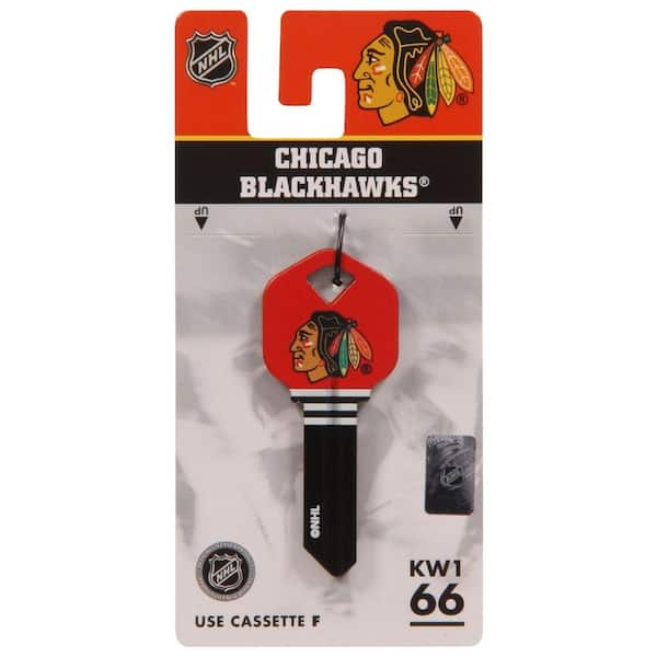 Hillman #66 NHL Chicago Blackhawks Key Blank 94018 - The Home Depot