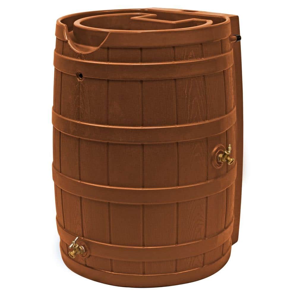 Rain Wizard 65 Gal. Rain Barrel RW65-TC - The Home Depot