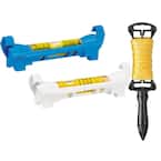 Empire 5-5/8 in. Line Levels Set with 100 ft. Gold Twisted Line (3-Pack ...