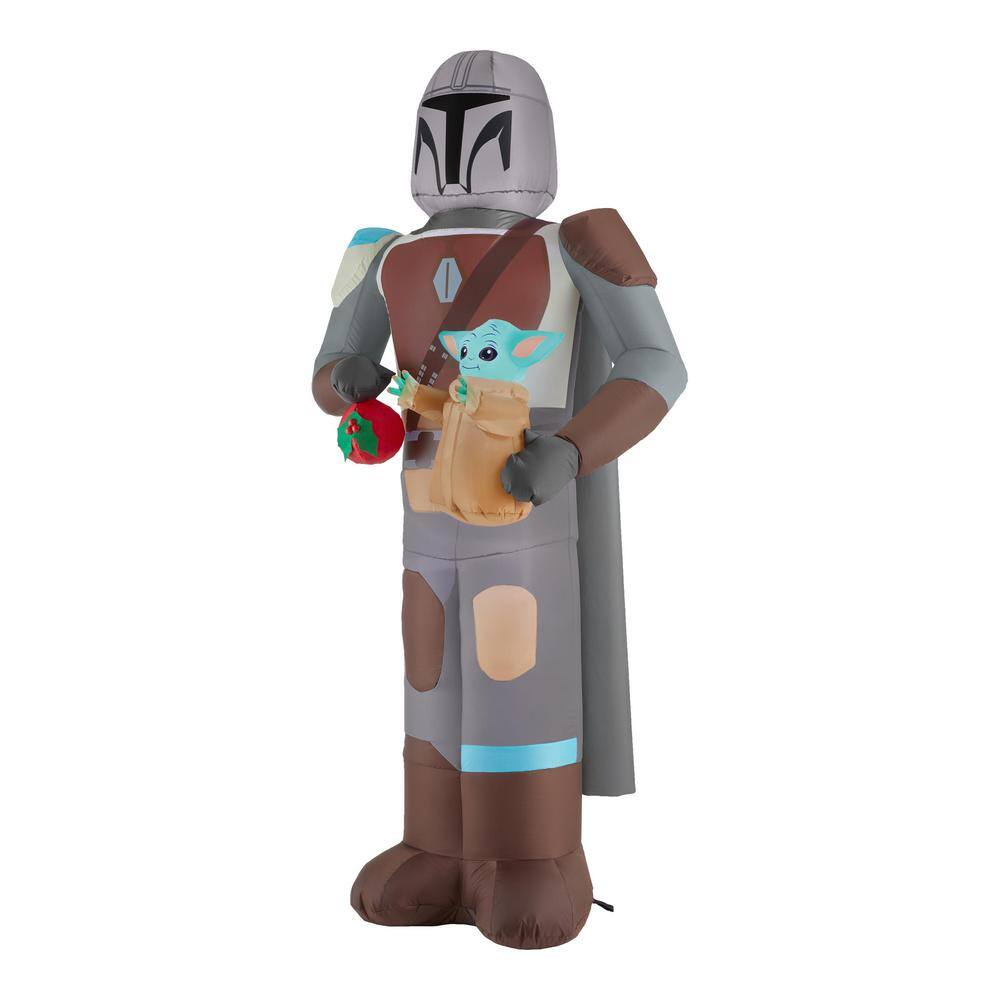 Buy 6.5 ft Mandalorian and The Child Holiday Inflatable Online at ...