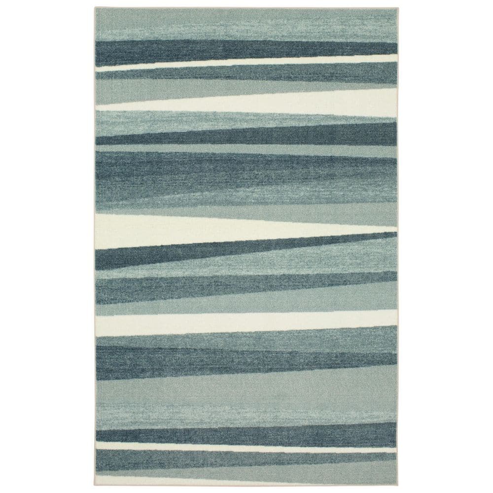 Mohawk Home Mayan Sunset Blue 1 ft. 8 in. x 2 ft. 10 in. Machine ...