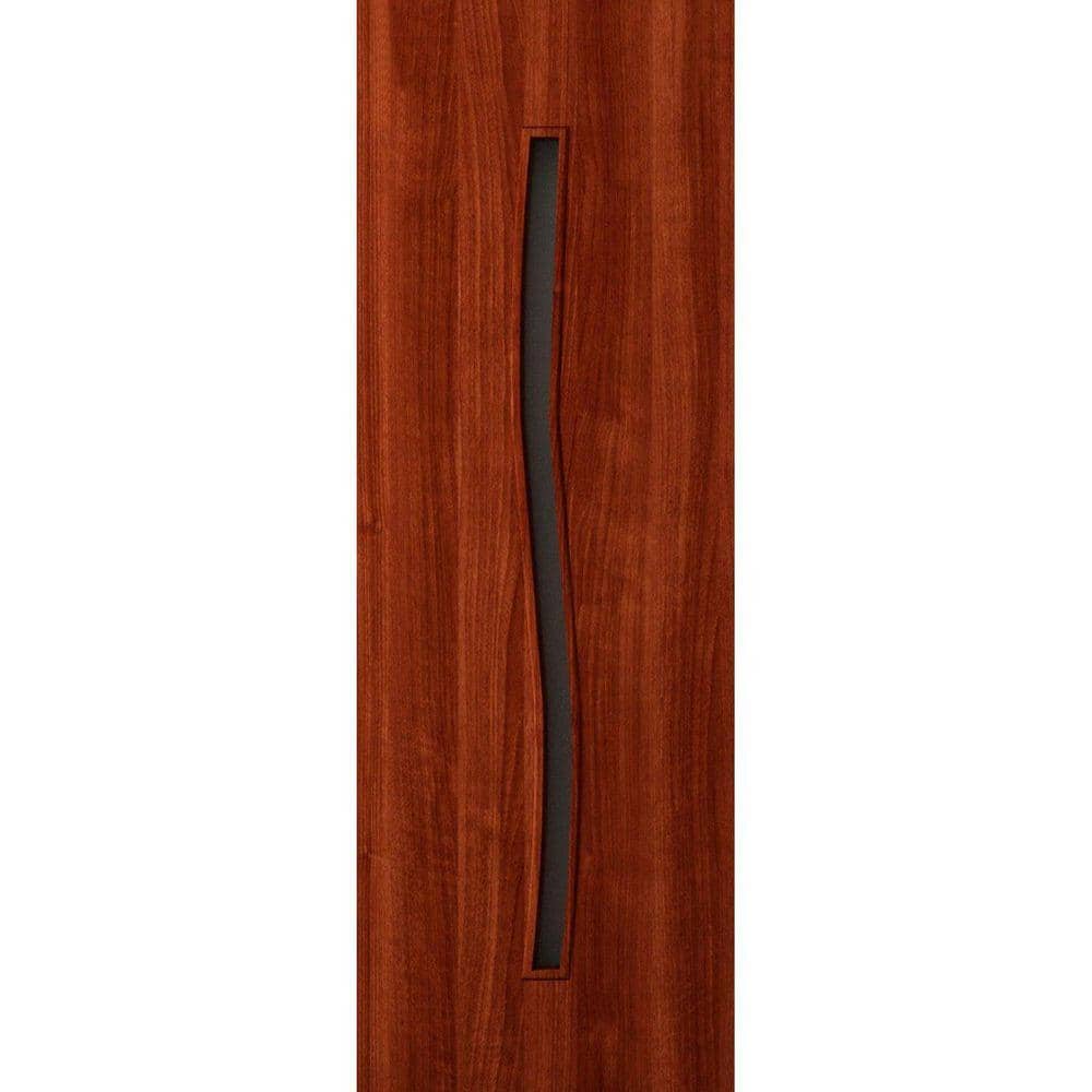 Sartodoors 3012 32 in. x 96 in. Sold Core Walnut Franko Color Wood ...