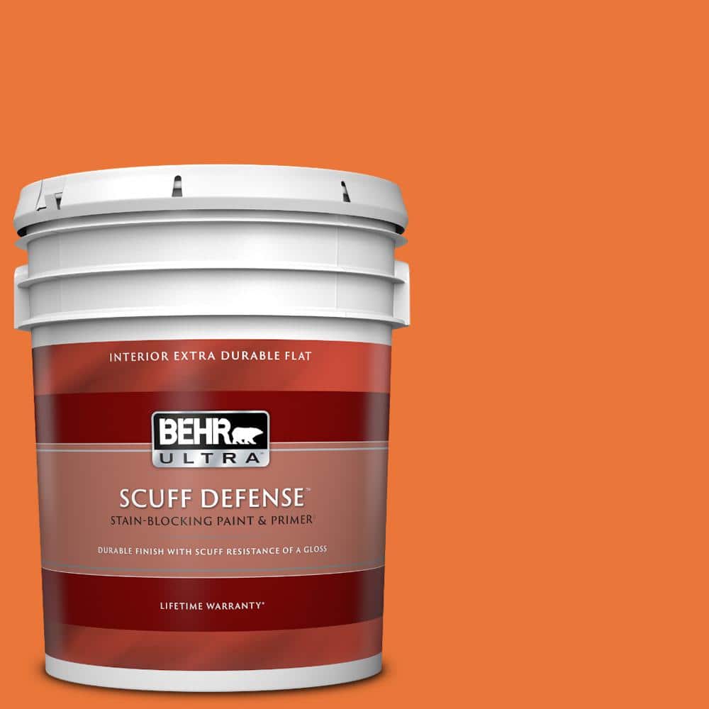 BEHR ULTRA 5 gal. Home Decorators Collection #HDC-MD-27 Tart Orange ... BEHR ULTRA 5 gal. Home Decorators Collection #HDC-MD-27 Tart Orange ...