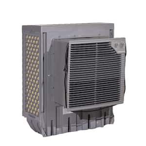 MasterCool 5900 CFM 115-Volt 3-Speed Slim Profile Window Evaporative ...