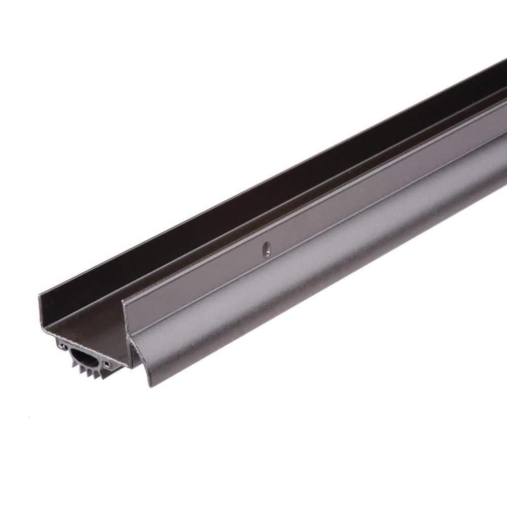 M-D Building Products 1.75 in. x 36 in. Bronze U-Shaped Door Bottom ...