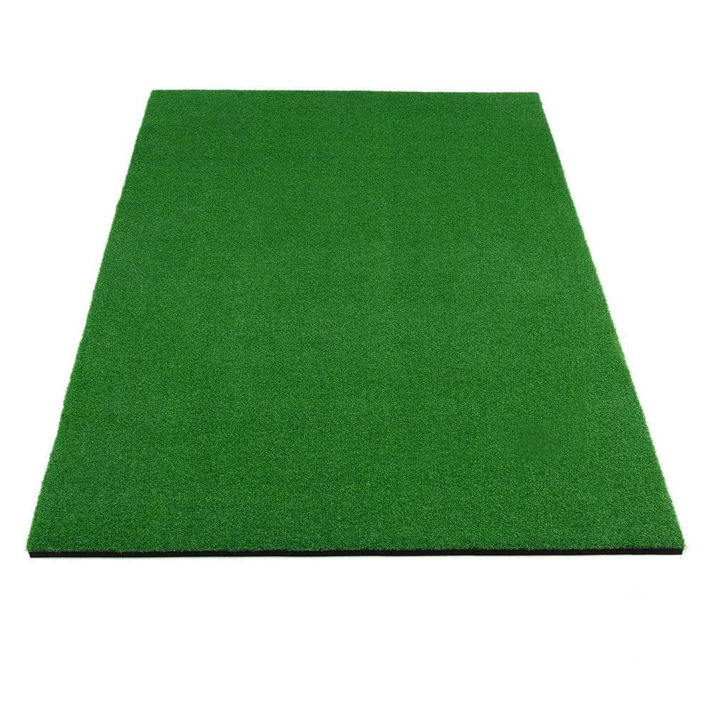 Siavonce 3.8 ft. x 5 ft. Artificial Turf Training Mat for Indoor ...