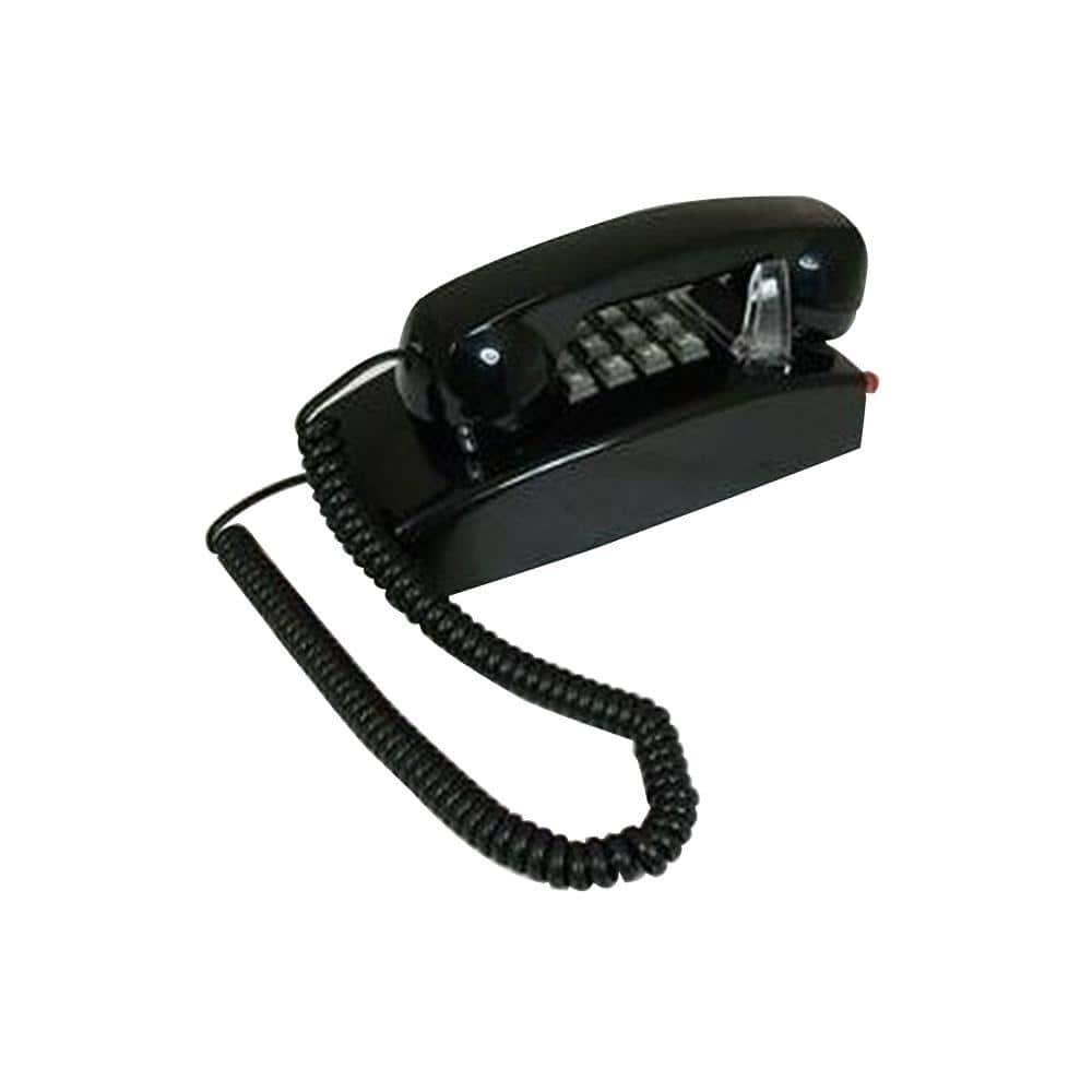 Cortelco Wall Corded Telephone with Message Waiting ITT-2554-27MD-BK ...