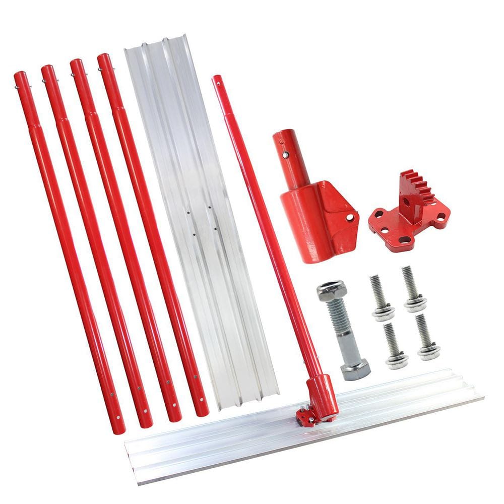 NVNOO 48 in. x 8 in. Concrete Tools Concrete Bull Float Tools for Kit ...