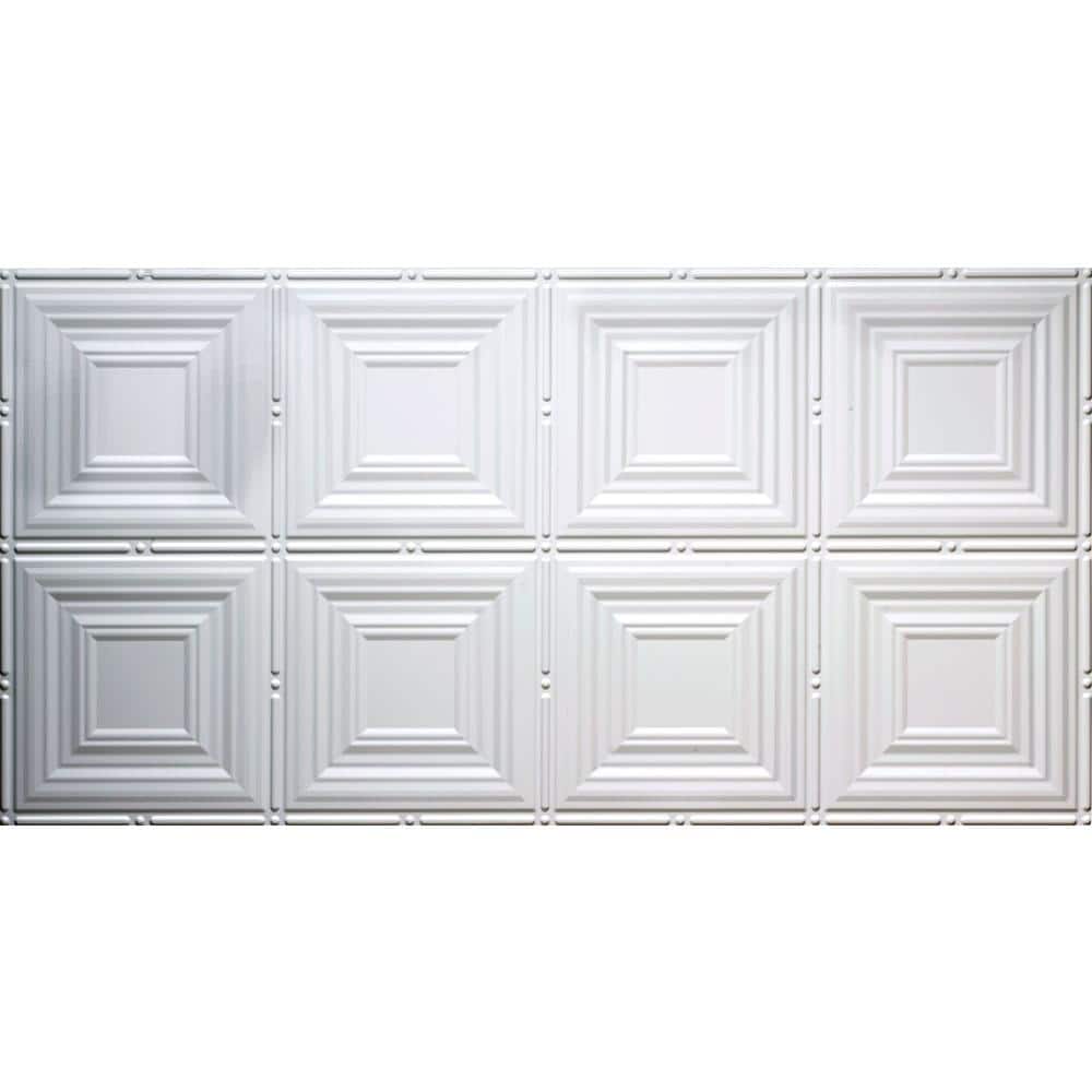 Global Specialty Products Dimensions 2 ft. x 4 ft. Glue Up Tin Ceiling ...