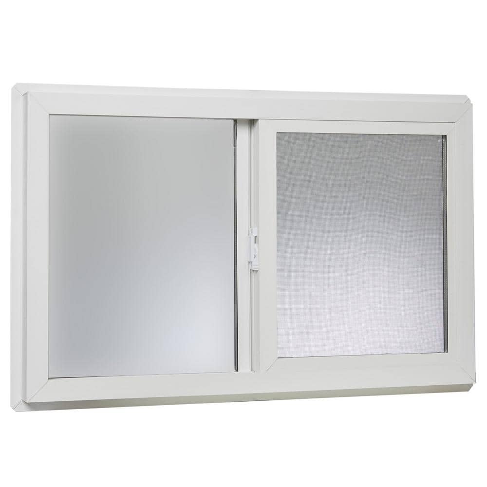 SEEUTEK 32 in. x 20 in. Universal/Reversible Insulated Glass Window ...