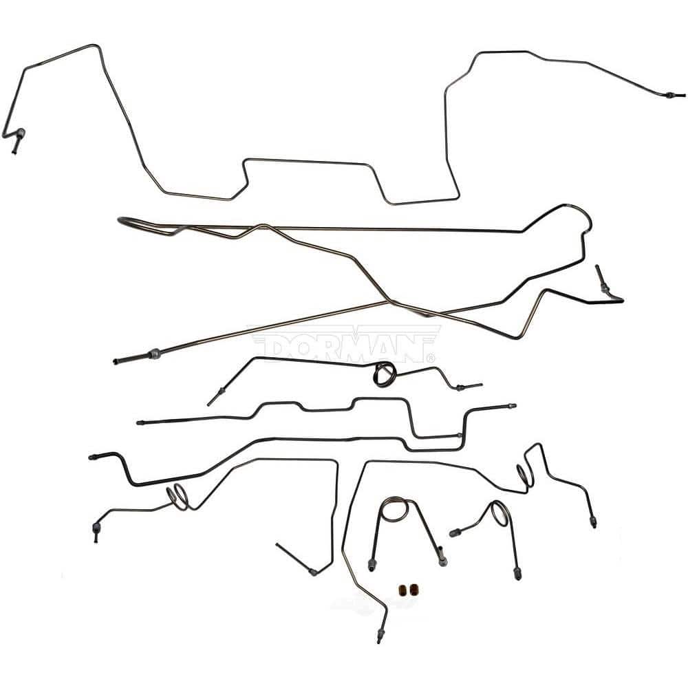 OE Solutions Stainless Steel Brake Line Kit 919-222 - The Home Depot