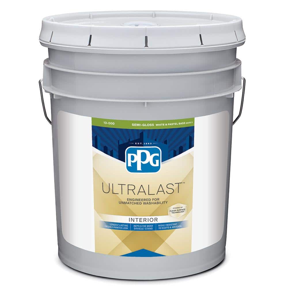 Reviews for PPG UltraLast 5 gal. Base 3 Semi-Gloss Interior Paint | Pg ...