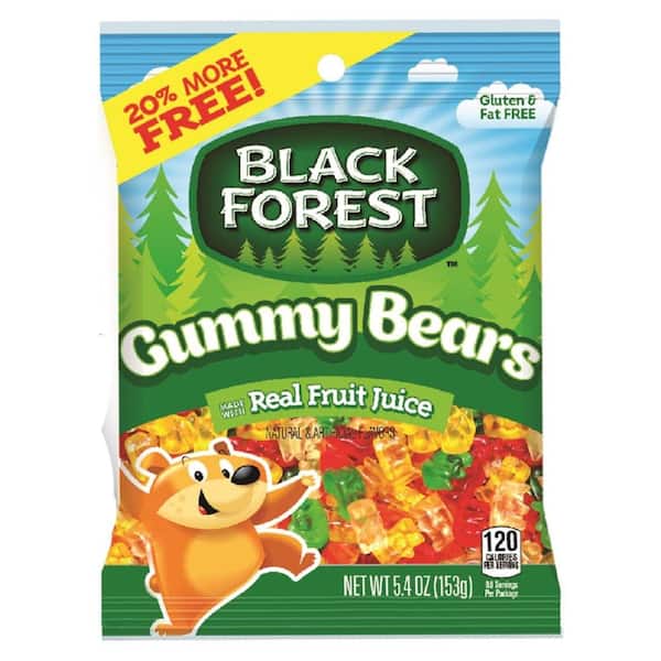 PPG ProLuxe 5.4 oz. Black Forest Gummy Bears Candy 117789 - The Home Depot