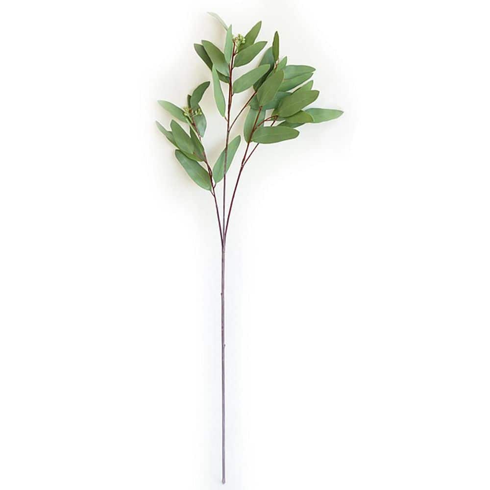Afoxsos 0.2 ft. Artificial Eucalyptus Tree with Faux Seeds 3-Pack ...