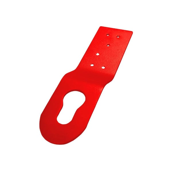 Clip Hitch Aluminum Red (3-Pack) Roof Safety Tool 65088 - The Home Depot