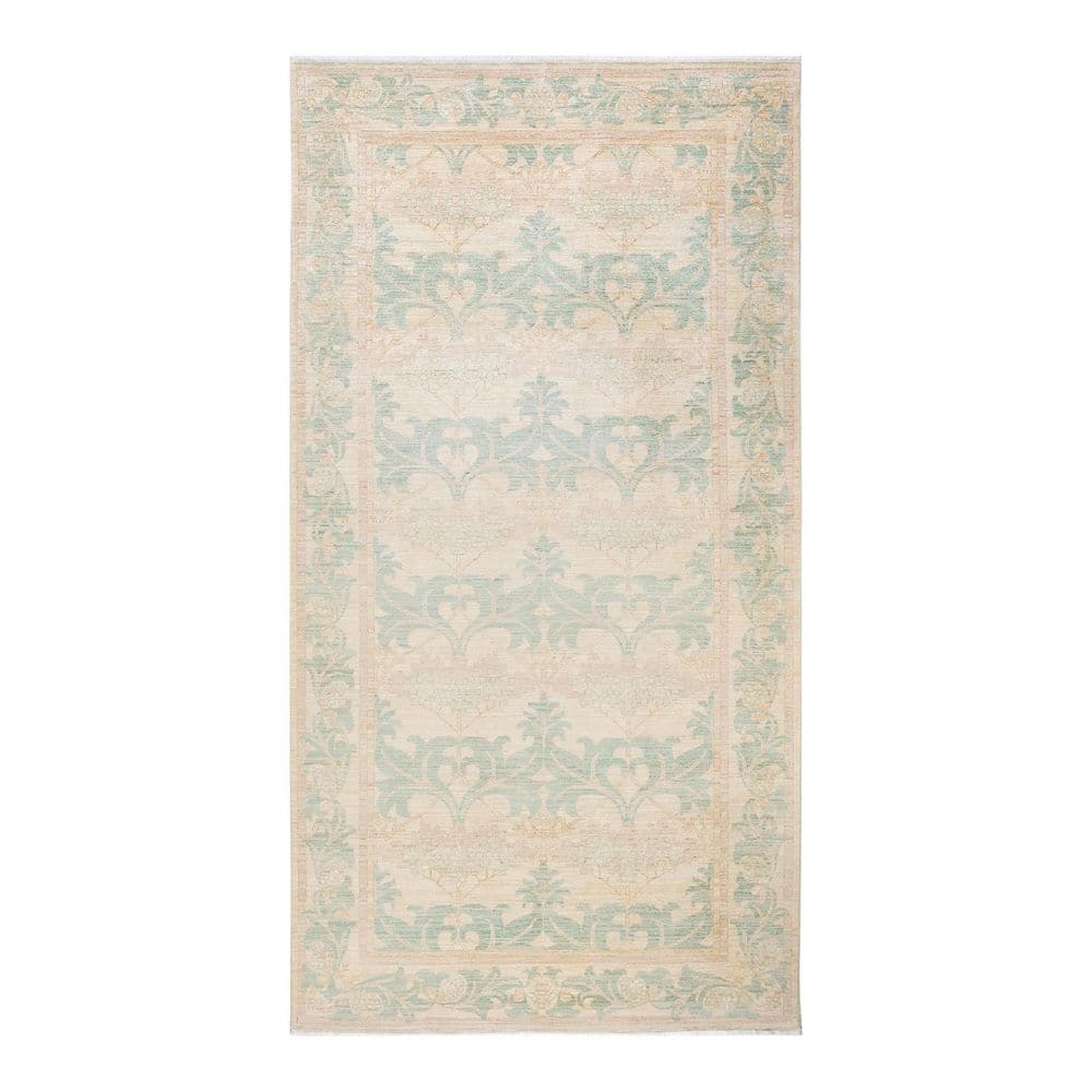 Chloe & Olivia Home Arts & Crafts Ivory 6 x 12 Floral Wool Indoor ...