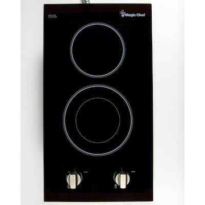 Magic Chef 12 in. Gas Cooktop in Stainless Steel with 2 Burners ...