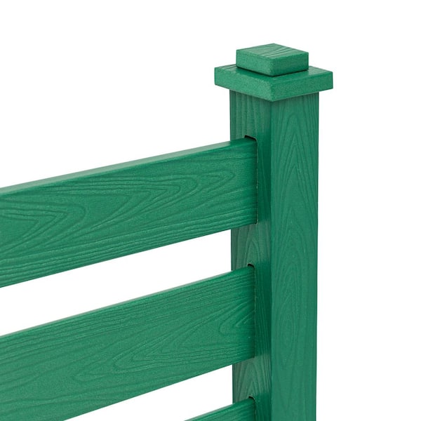 Green Vinyl Fence Panels