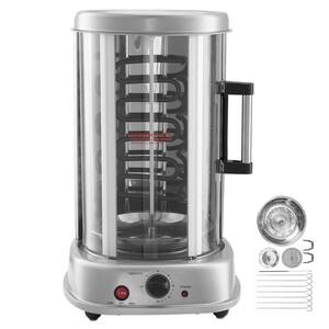 VEVOR Shawarma Grill Machine Portable Electric Grill in Stainless Steel ...