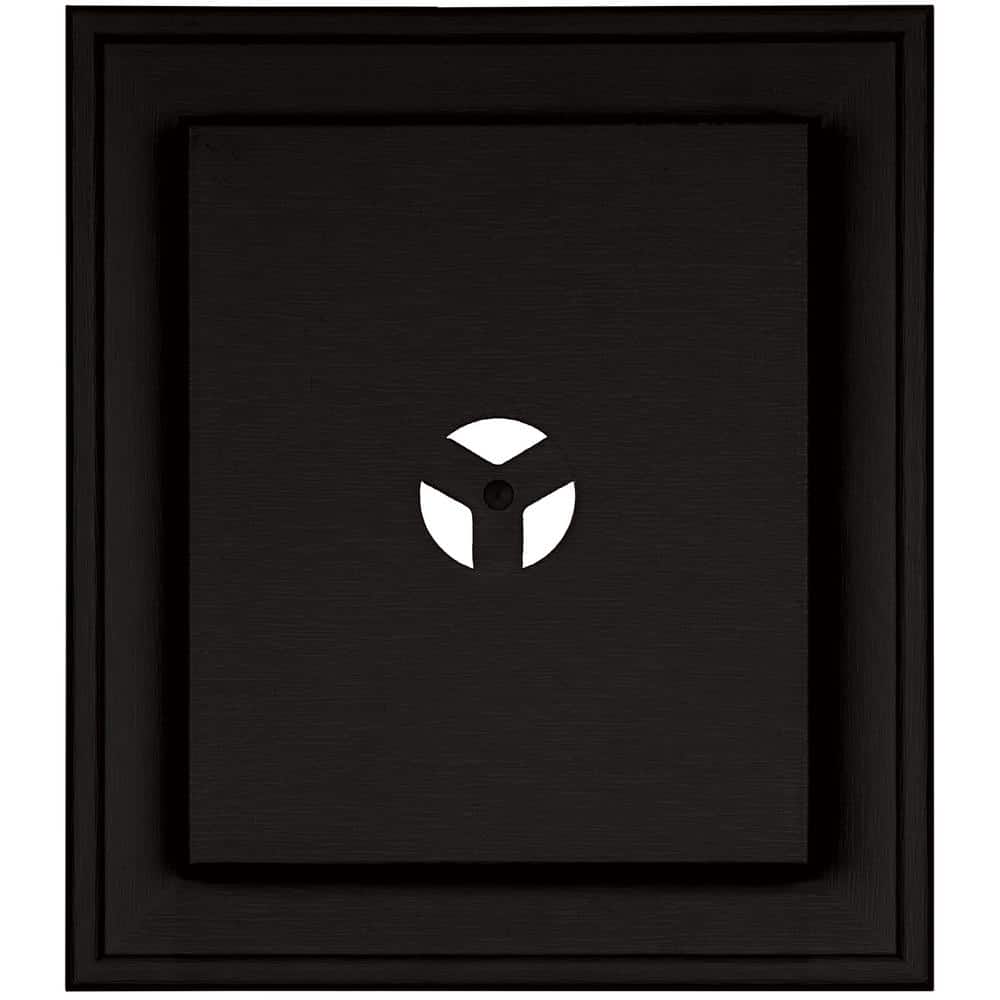 Mid America 7 in. x 8 in. #002 Black Original Square Mounting Block ...