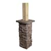 ClipStone 14 in. x 14 in. x 12 in. ProStack Column Wrap in Ash CSS.12. ...